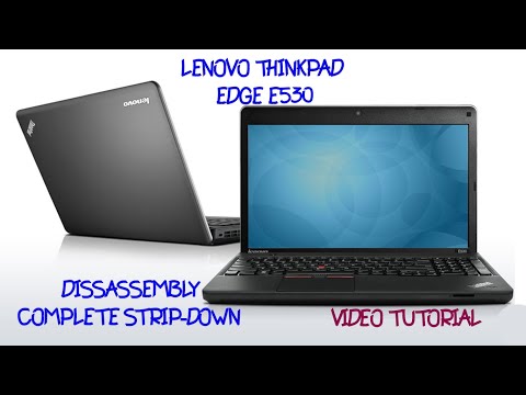 Lenovo Thinkpad Edge E530 Laptop Disassembly | Ultimate Fix for Overheating | Clean it Yourself