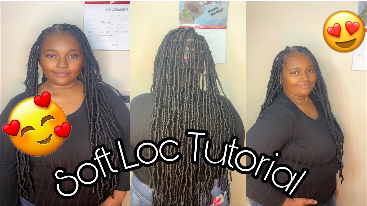 SOFT LOC TUTORIAL |STEPBYSTEP|24 INCHES - YouTube