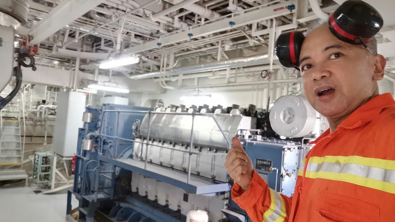 Himsen Hyundai generator set - YouTube