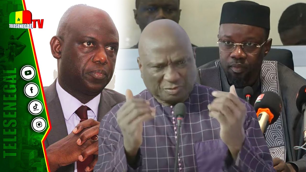 "SONKO fait du bluff" la réplique empoisonnée d'Abdou Sané à Mansour Faye "mom CV wam..." - YouTube