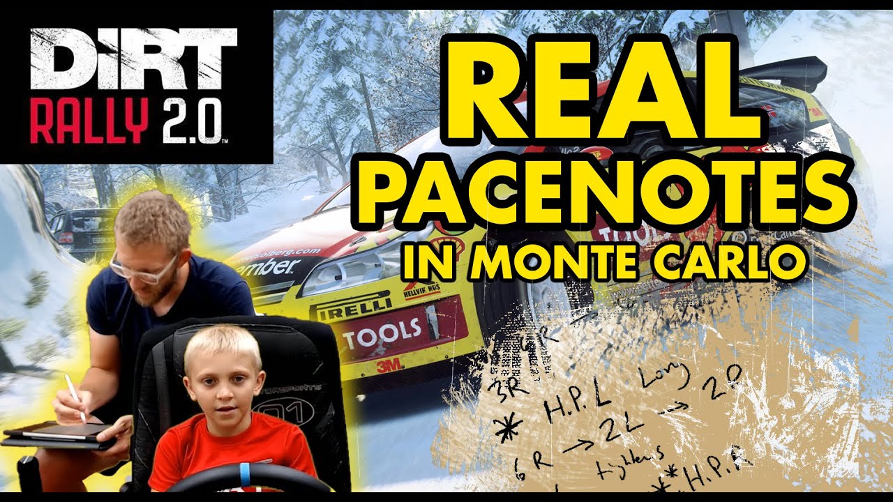 10 Year Old using REAL PACENOTES in Dirt Rally 2.0! - YouTube