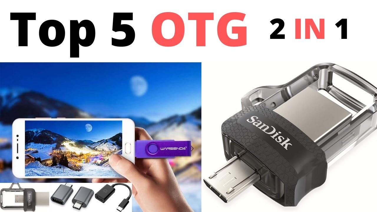Top 5 Best OTG Devices || 2 IN 1 || Review || Technology || Best For U ...