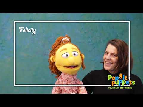 Felicity girl puppet - YouTube