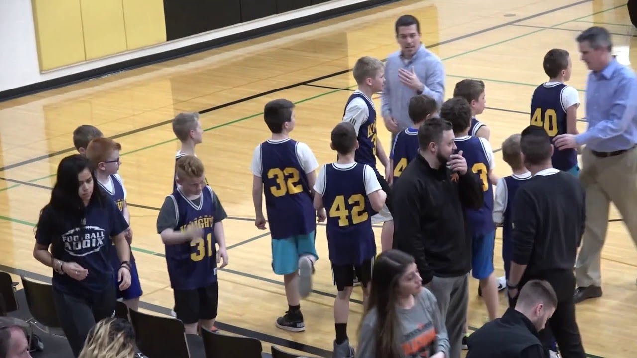 2018-2-27 5th Grade Boys Halftime Games - YouTube