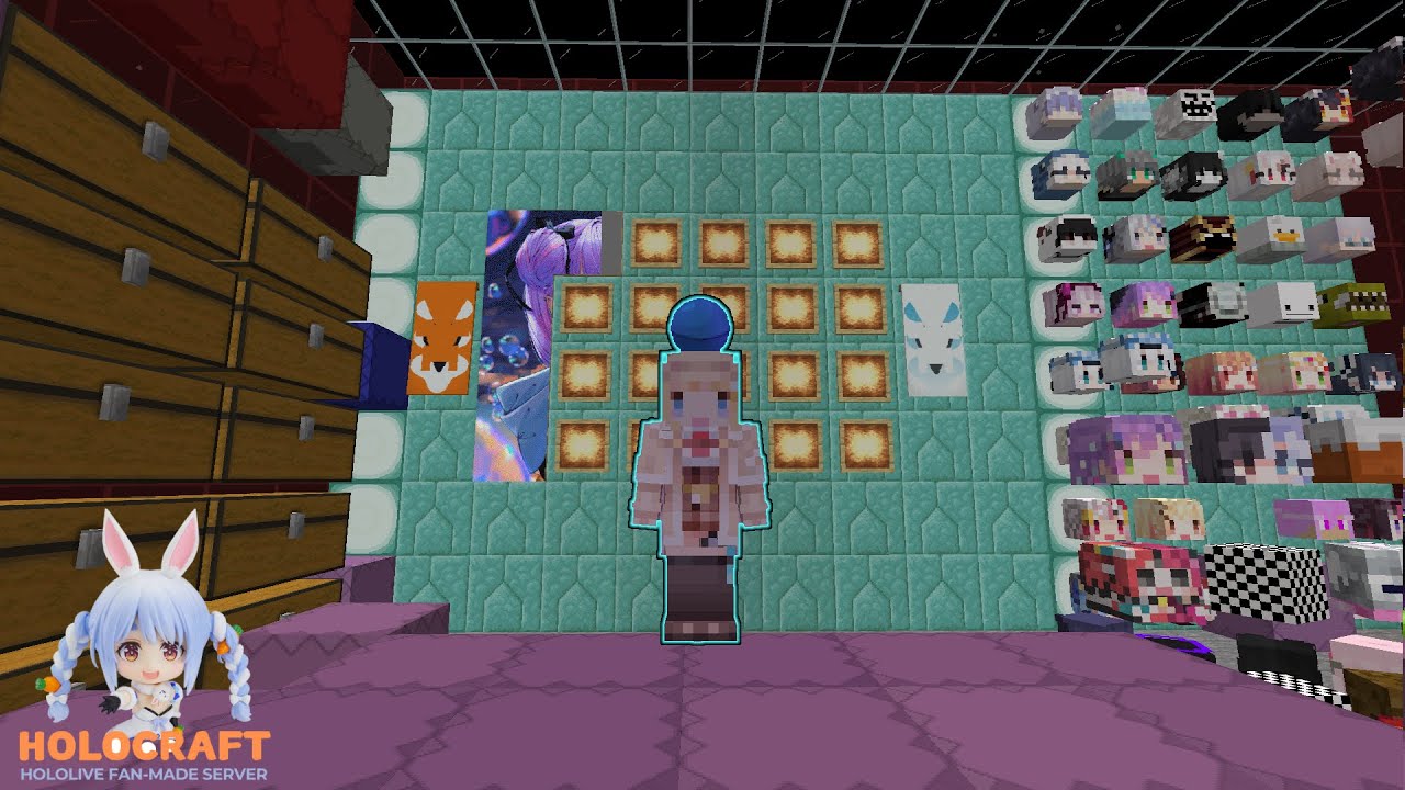 HoloCraft Mapart - Towa #6 - Day 5 - YouTube