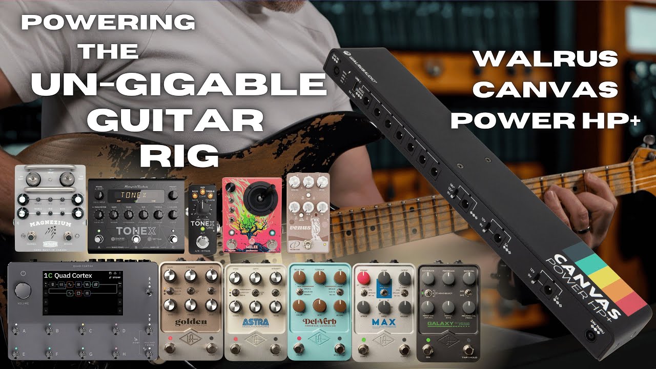 Walrus Audio Canvas Power HP + Put To The Test! - YouTube