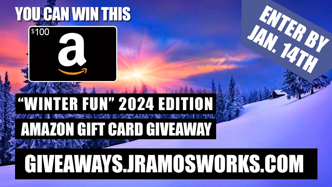 Amazon Gift Card Giveaway - Winter Fun 2024 Edition - YouTube