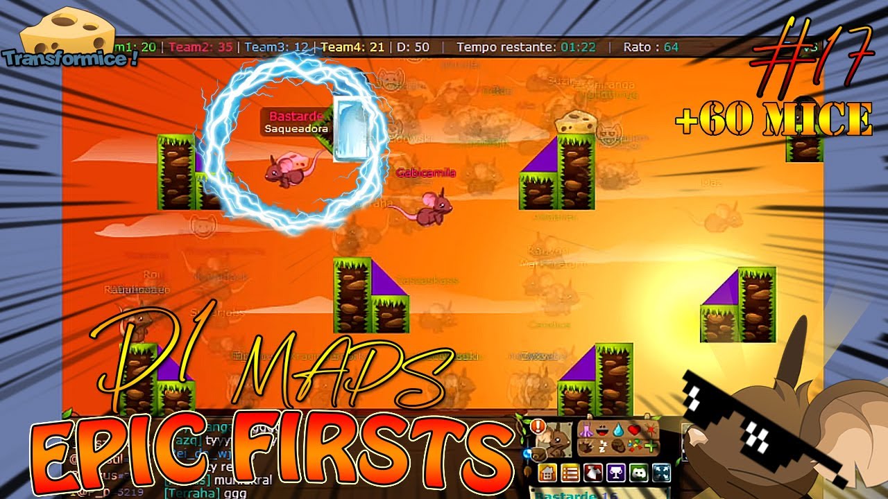 *epic first* P1 MAPS #19 +60 MICE TRANSFORMICE - YouTube
