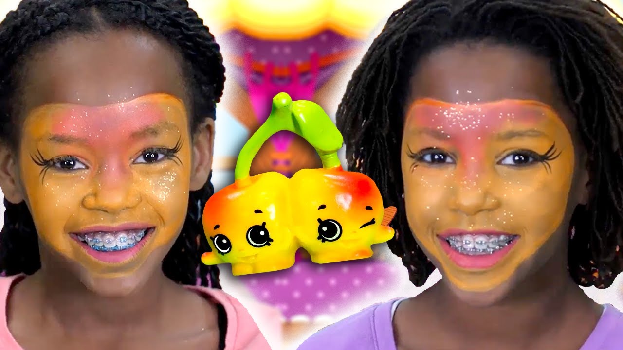 Shopkins Face Paint | Face Paint for Kids | Funtastic TV - YouTube
