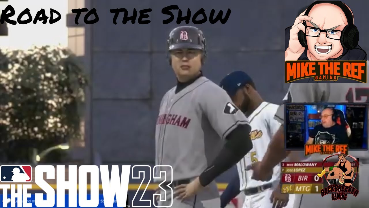 Mike the Ref Tries Road to the Show Part 4 (MLB the Show 23) - YouTube
