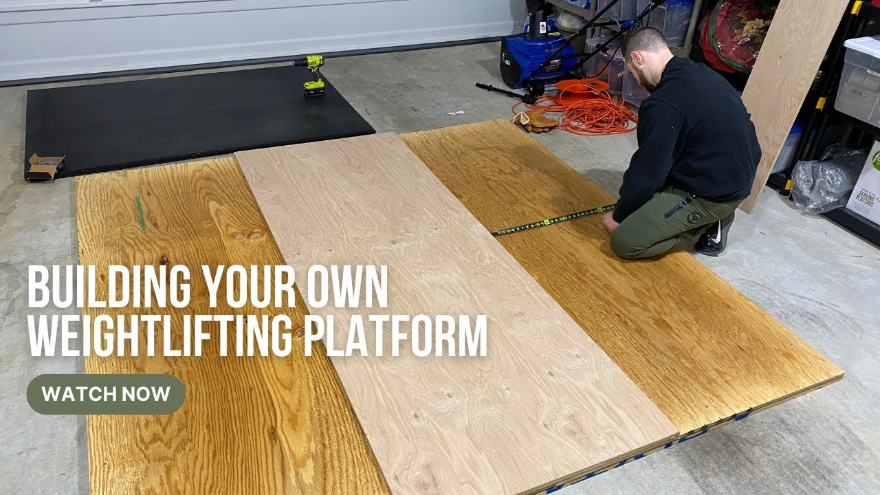 How I Built My Olympic Weightlifting Platform - YouTube