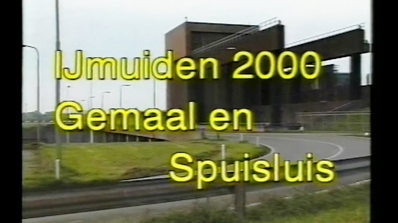 IJmuiden 2000 gemaal en spuisluis video van PA0ZE - YouTube