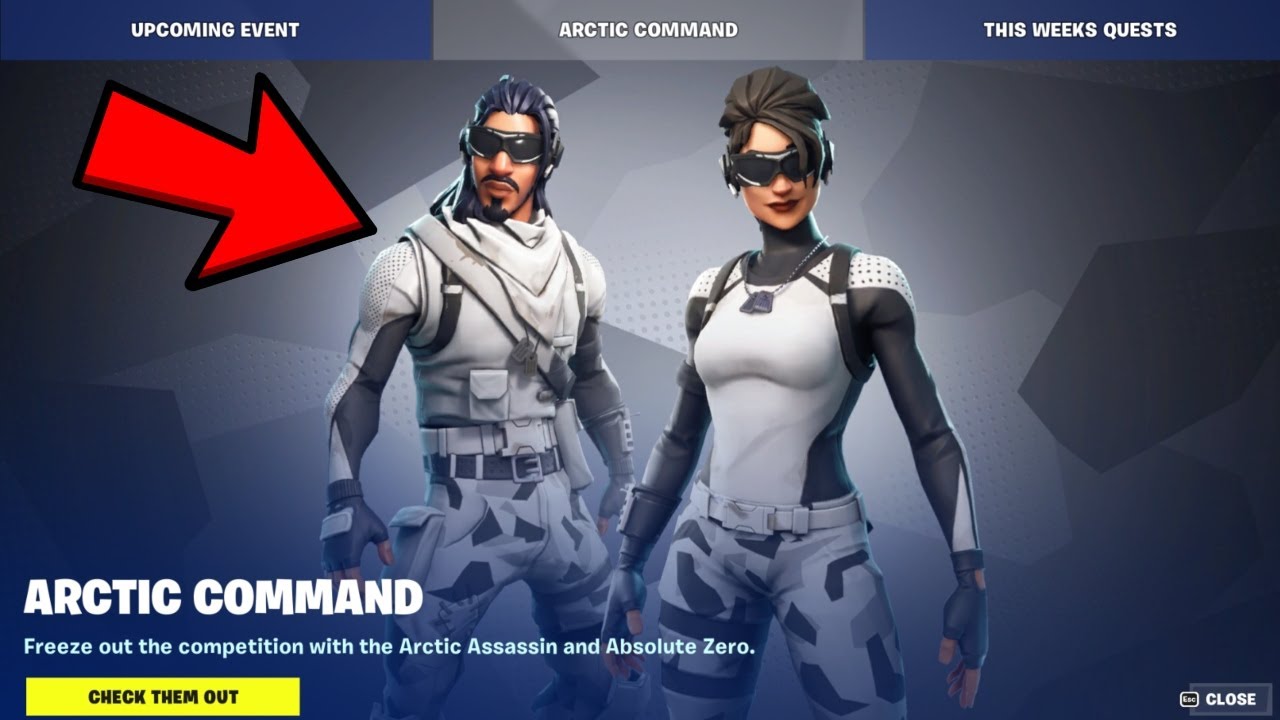 🔴 ARCTIC COMMAND FORTNITE ITEM SHOP Today LIVE! (Fortnite Battle Royale ...