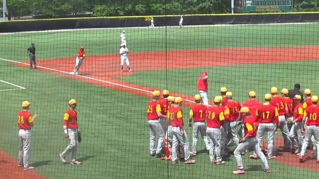 Brandon Dorsey Homerun @ Calvert Hall w/ Easton S1 bbcor Baseball - YouTube