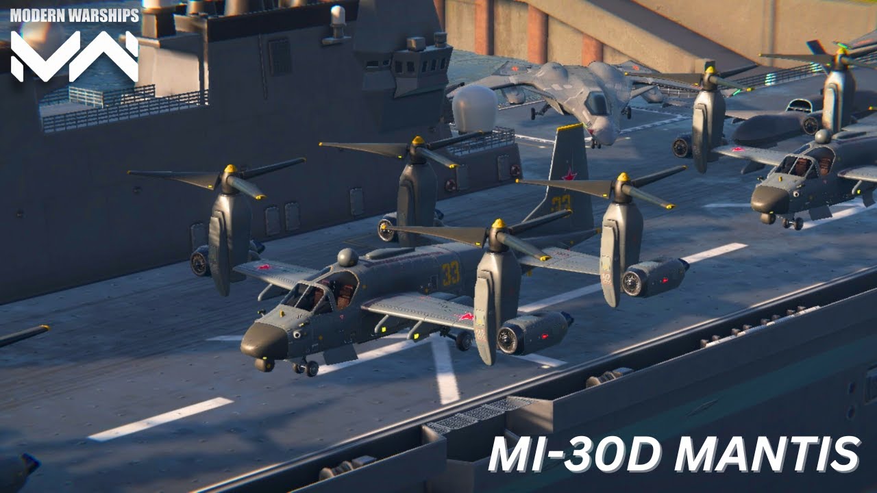 MI-30D MANTIS Now Available In Market /Tier III Helicopter//Modern Warships - YouTube