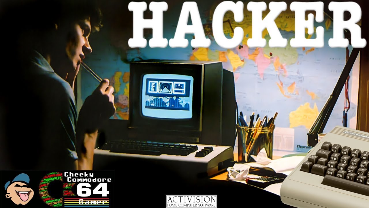 HACKER – Commodore 64 (1985) | Activision's Cryptic Cyber Espionage Adventure - YouTube