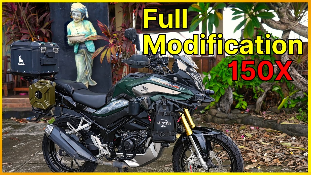 Honda CB 150X Full Modification - YouTube