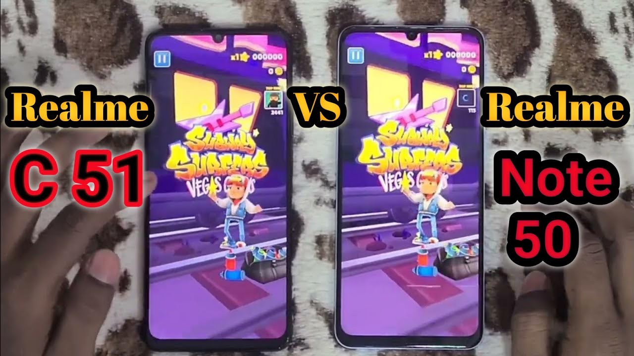 Realme Note 50 VS Realme C51 Comparison, Battery Drain, speed testing ...