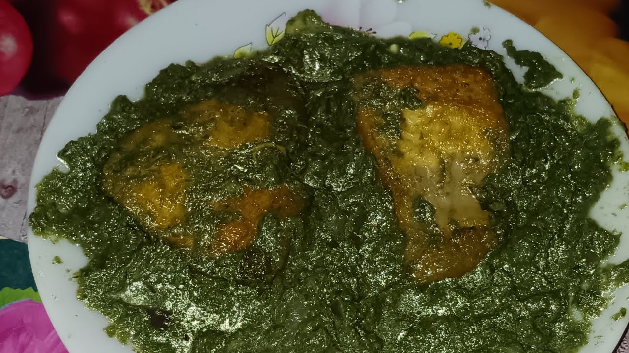 How to make tasty Palak (Spinach) Fish curry recipe ? - YouTube