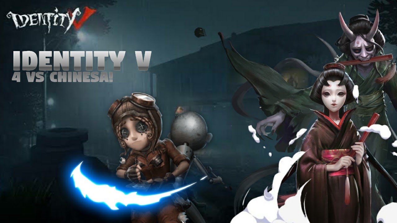 IDENTITY V, 4 vs CHINESA!!! Será que ganhamos!? - YouTube