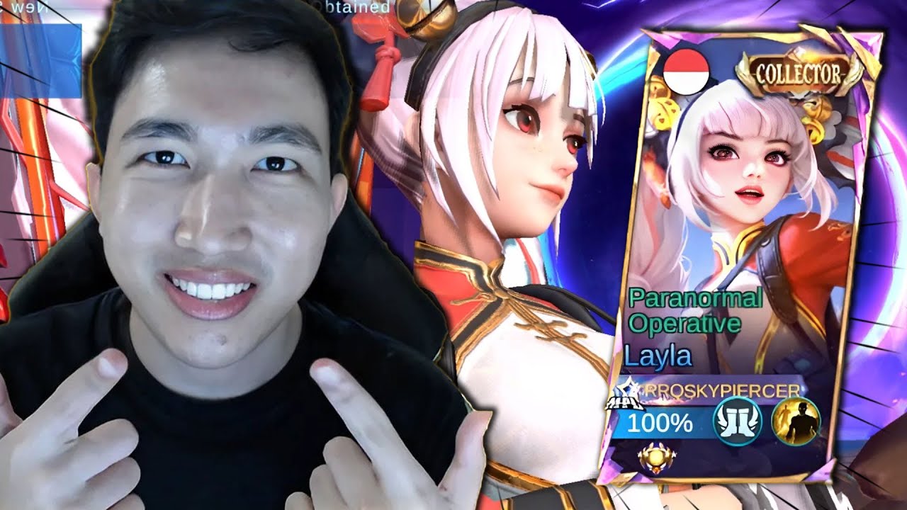 REVIEW LAYLA COLLECTOR PARANORMAL OPERATIVE - Mobile Legends # ...