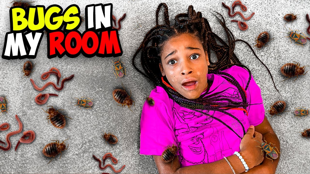 Cali Finds BUGS in HER ROOM, She Learns Her Lesson - YouTube