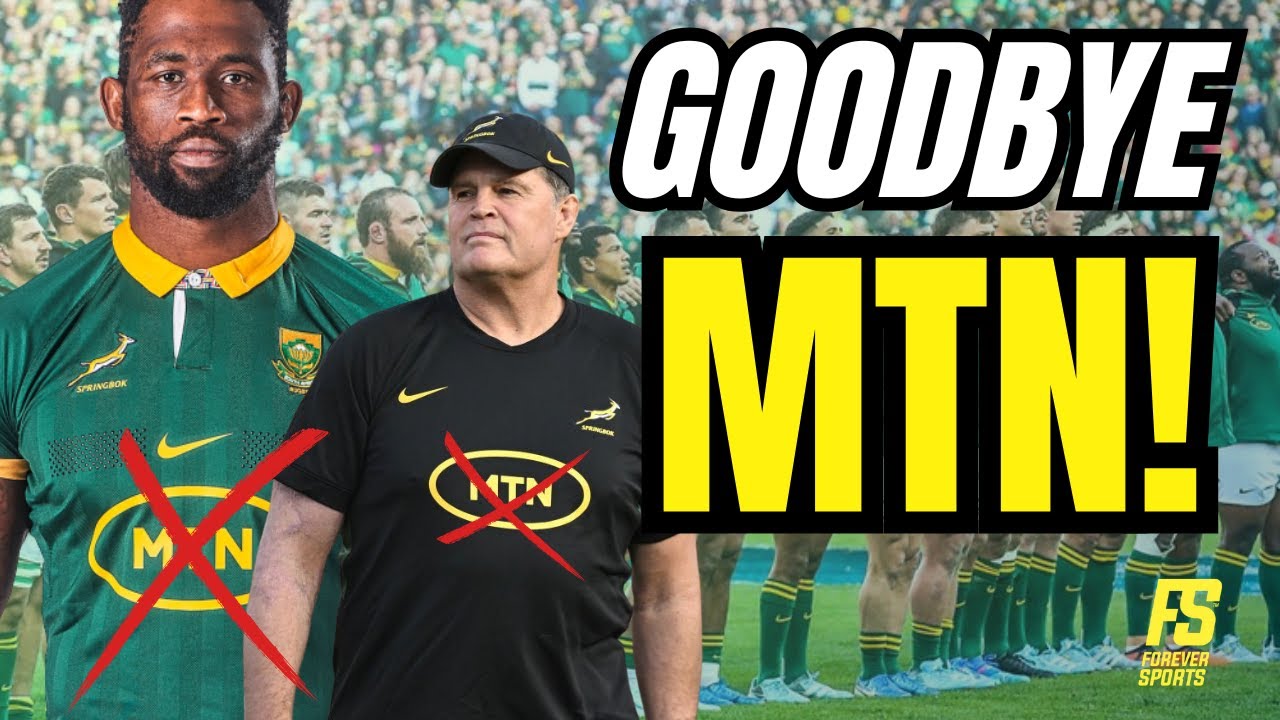 OFFICIAL: MTN ends ICONIC Springbok Sponsorship - YouTube