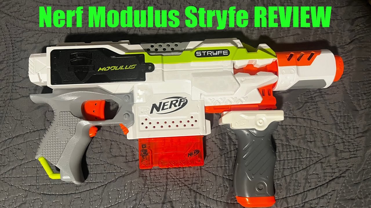 [Nerf Review] N-Strike Modulus Stryfe | The True Blaster Savior - YouTube