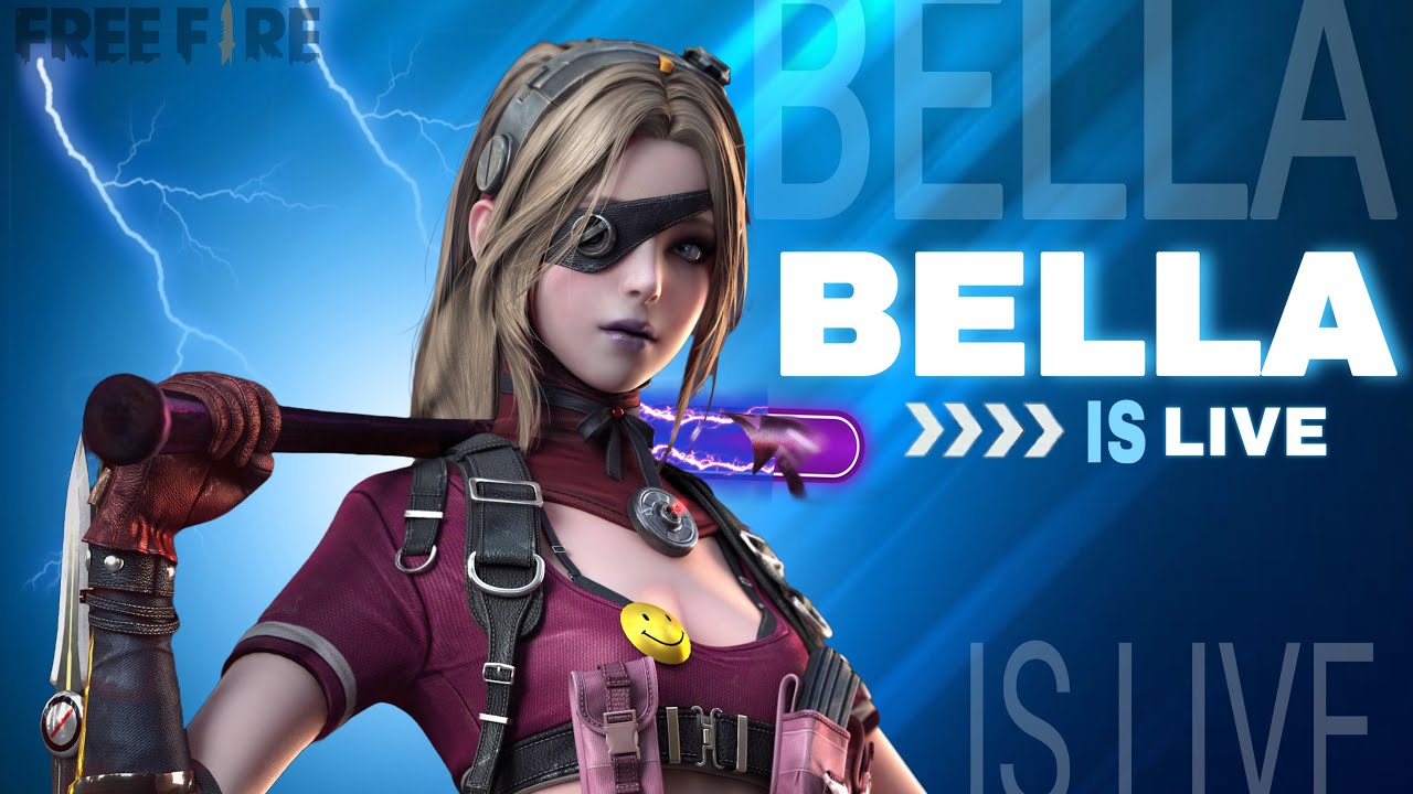 🔴Free Fire Live 🔥With Bella Gaming Rank Push ️ - YouTube