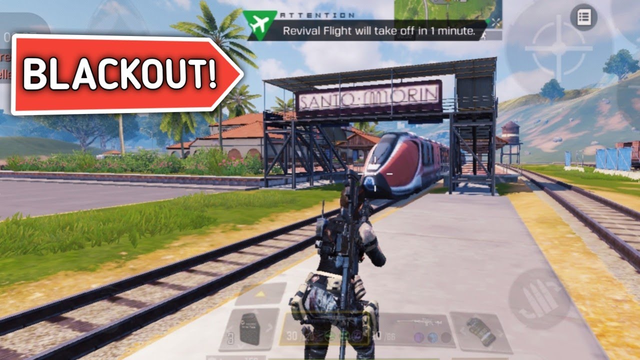 BLACKOUT Map First Win Gameplay in COD Mobile BR - YouTube