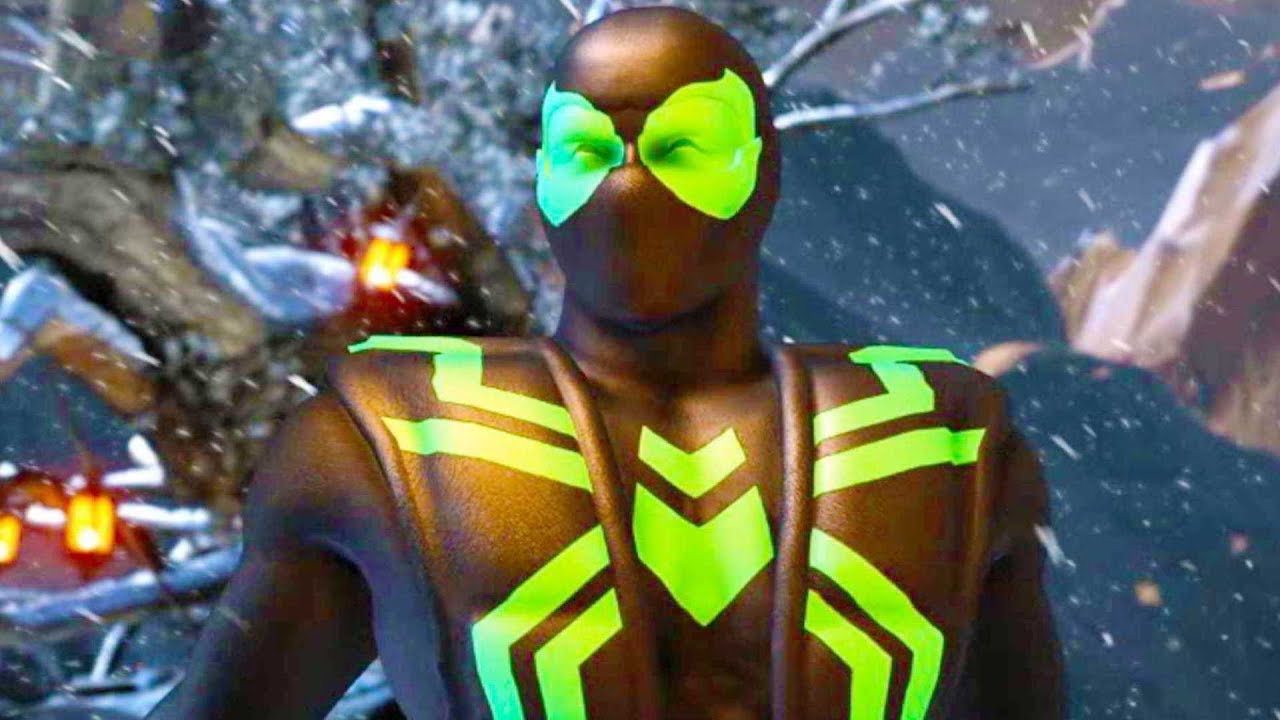 Mortal Kombat XL - Big Time Spider-Man Jax Costume Mod Performs Intros ...