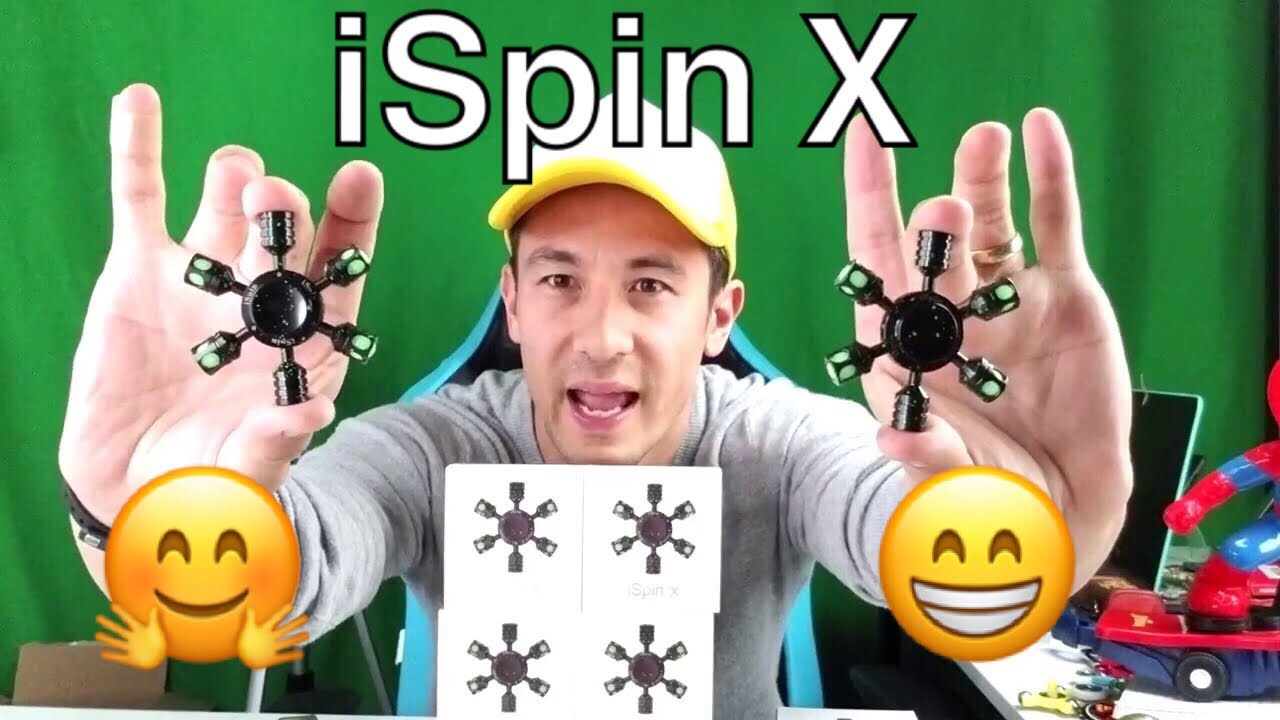 iSpin X: The Most Innovative Fidget Spinner Ever + Giveaway!!! - YouTube