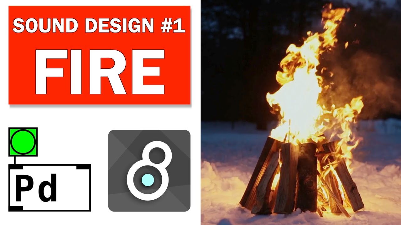 Fire Sound Design in Pure Data and MaxMSP (Sound Design Series #1 ...