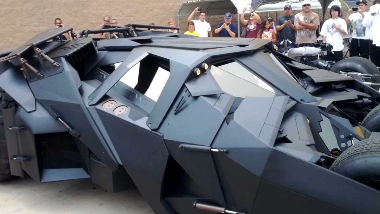 The Tumbler revving its impressive engine! - YouTube