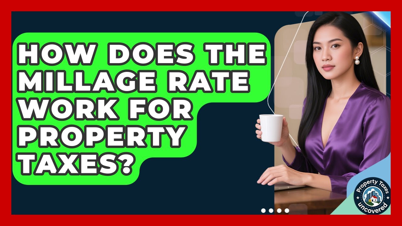 How Does The Millage Rate Work For Property Taxes? - Property Taxes ...