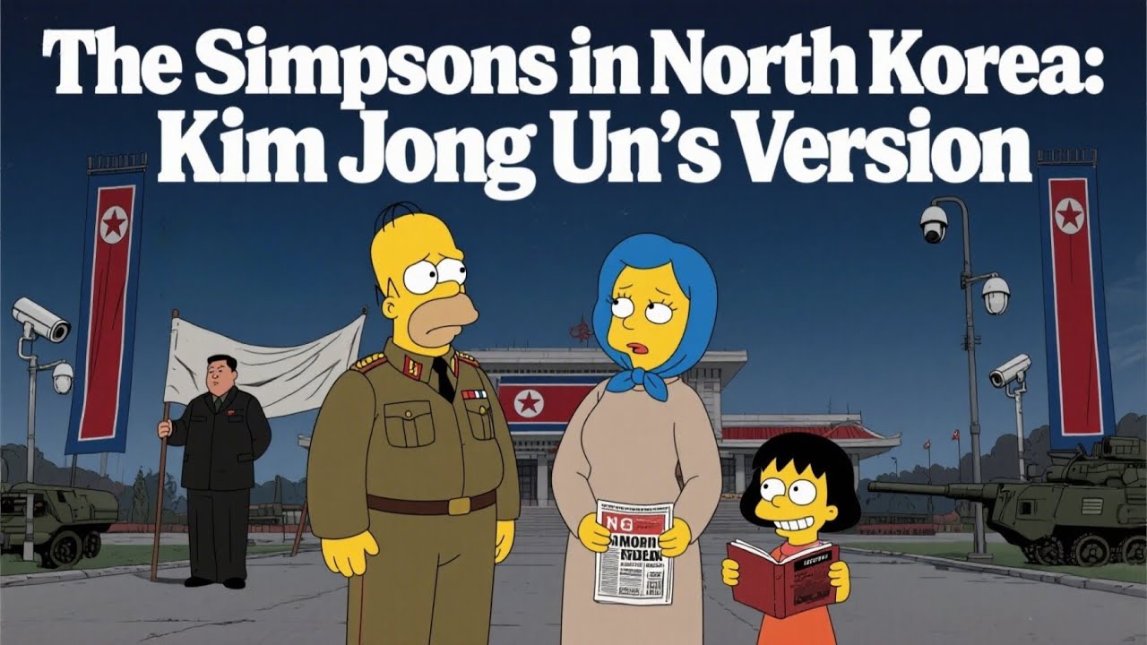The Simpsons in North Korea Kim Jong Un's Version || Chrono Curious ...