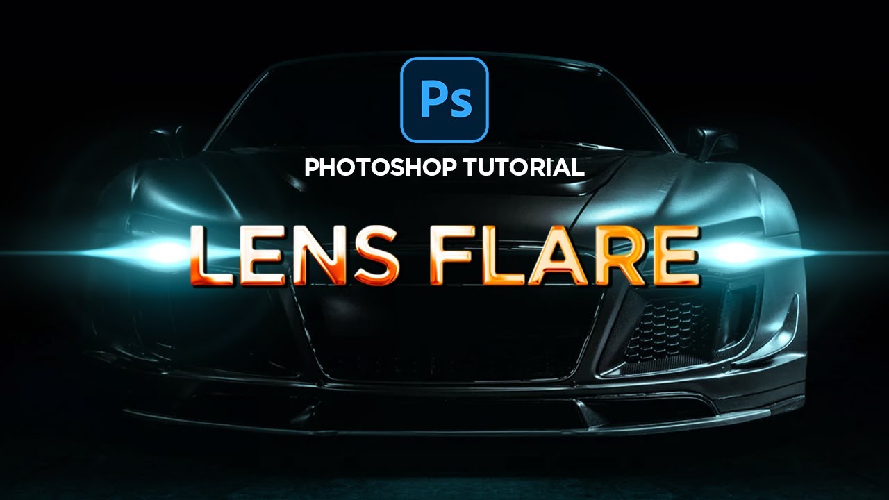 How To Create Lens Flare Lighting Effects From Scratch | Photoshop ...