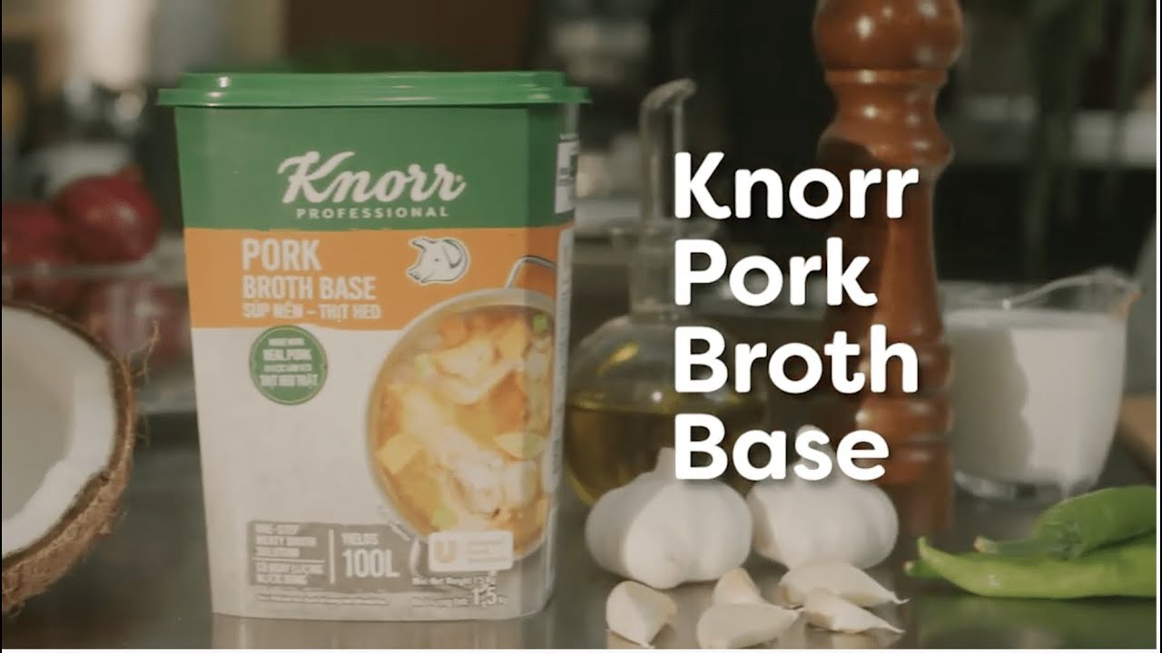 Knorr Pork Broth Base | Knorr Professional - YouTube