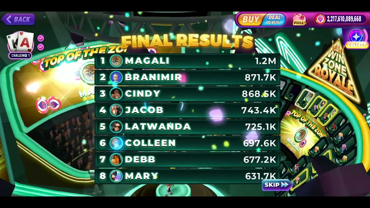 Pop Slots: Win Zone Royal Top 1 + 1T Chips Won - YouTube