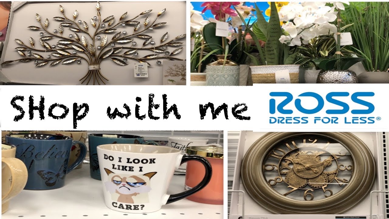 Shop With Me At Ross Dress for Less - Home Decors, Furnitures, Storages ...