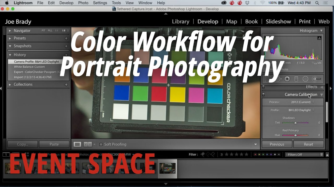 Color Workflow for Portrait Photography - YouTube