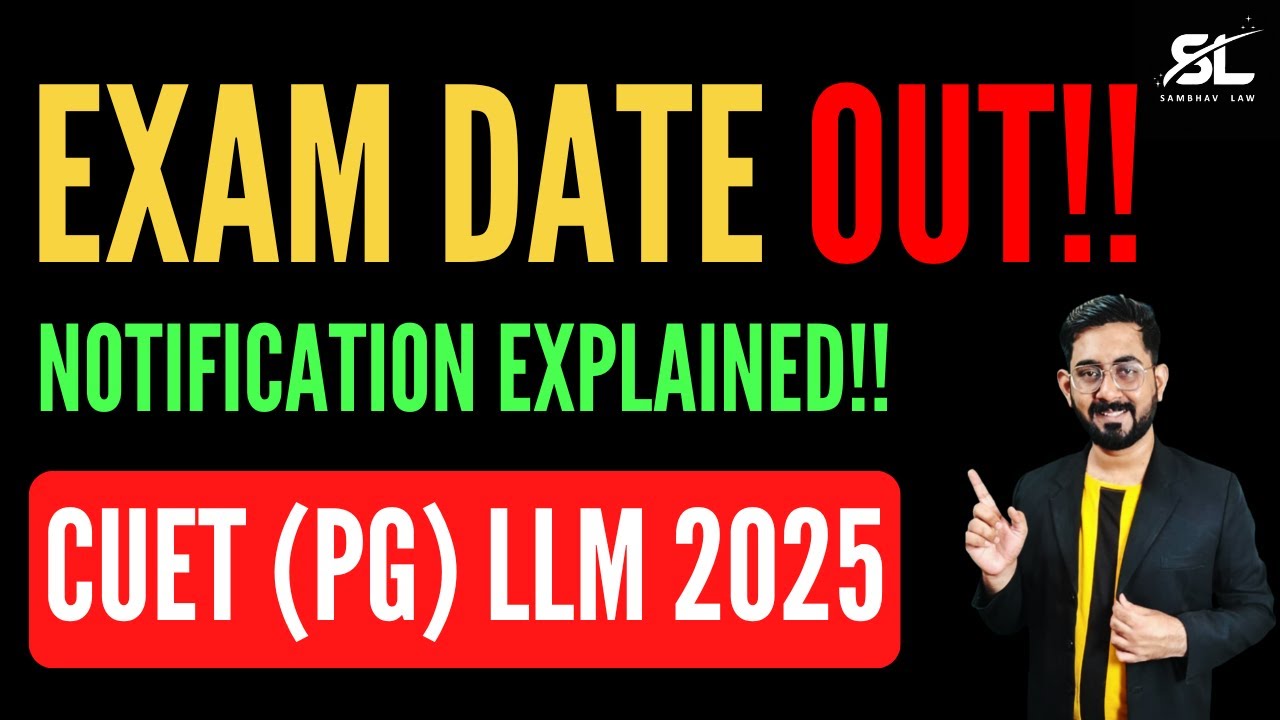 CUET PG LLM 2025 Exam Schedule Out! Final Date Sheet for CUET PG LLM ...