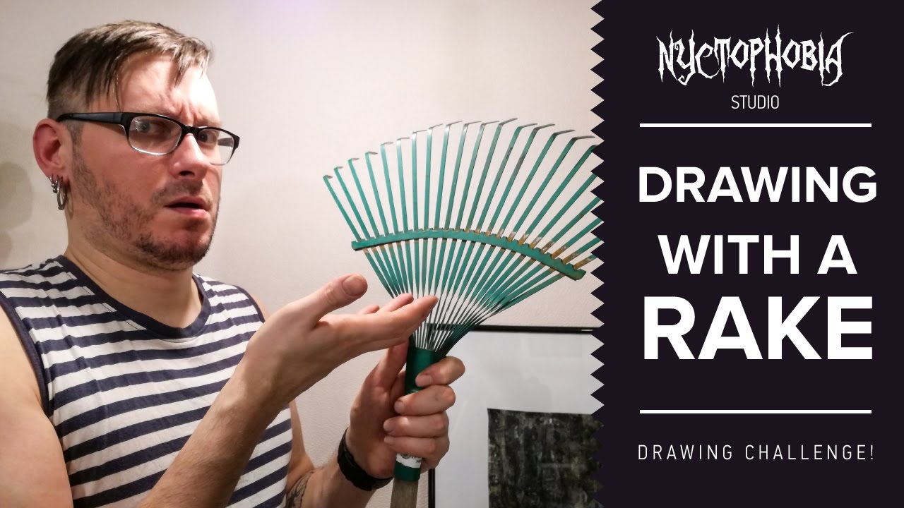 Drawing with a RAKE - YouTube