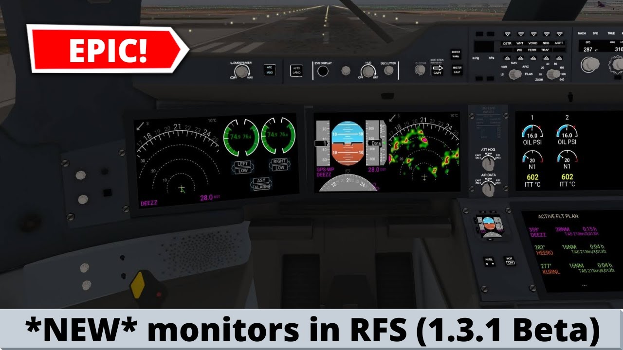 *NEW* Weather radar and monitors! (RFS 1.3.1 Update) - YouTube