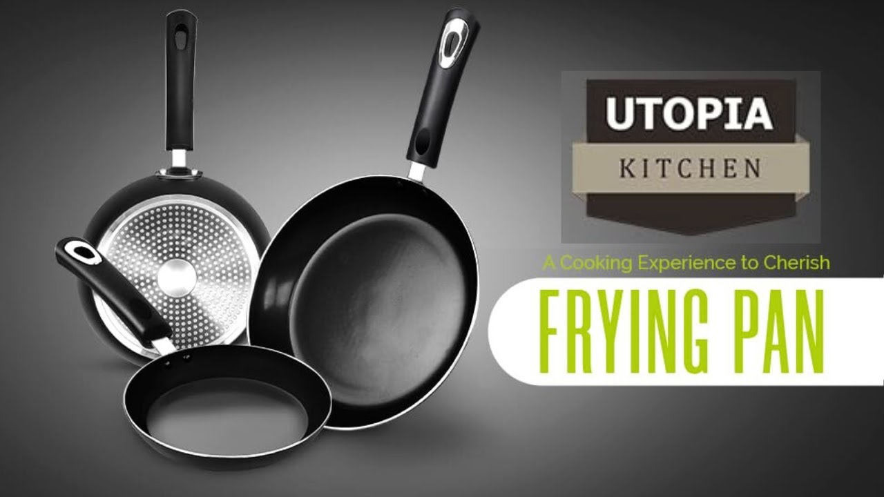 Utopia Kitchen Nonstick Frying Pan Set: Elegance, Durability, And ...