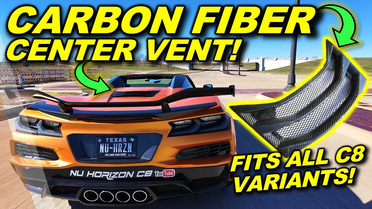 Adding C8 Corvette HTC Carbon Fiber for the Best Price Ive Seen! - YouTube