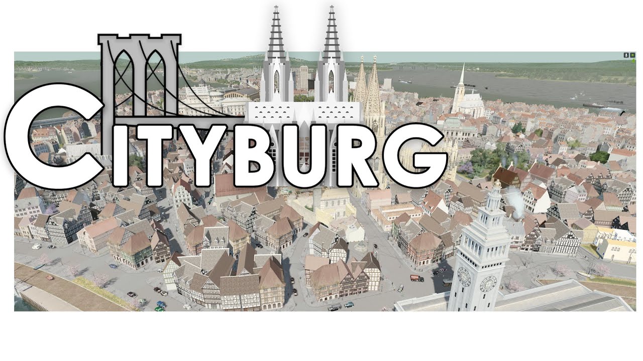 Cities Skylines - Cityburg Evolution - YouTube