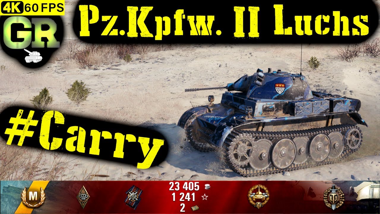 World of Tanks Pz.Kpfw. II Luchs Replay - 7 Kills 1.6K DMG(Patch 1.4.1 ...