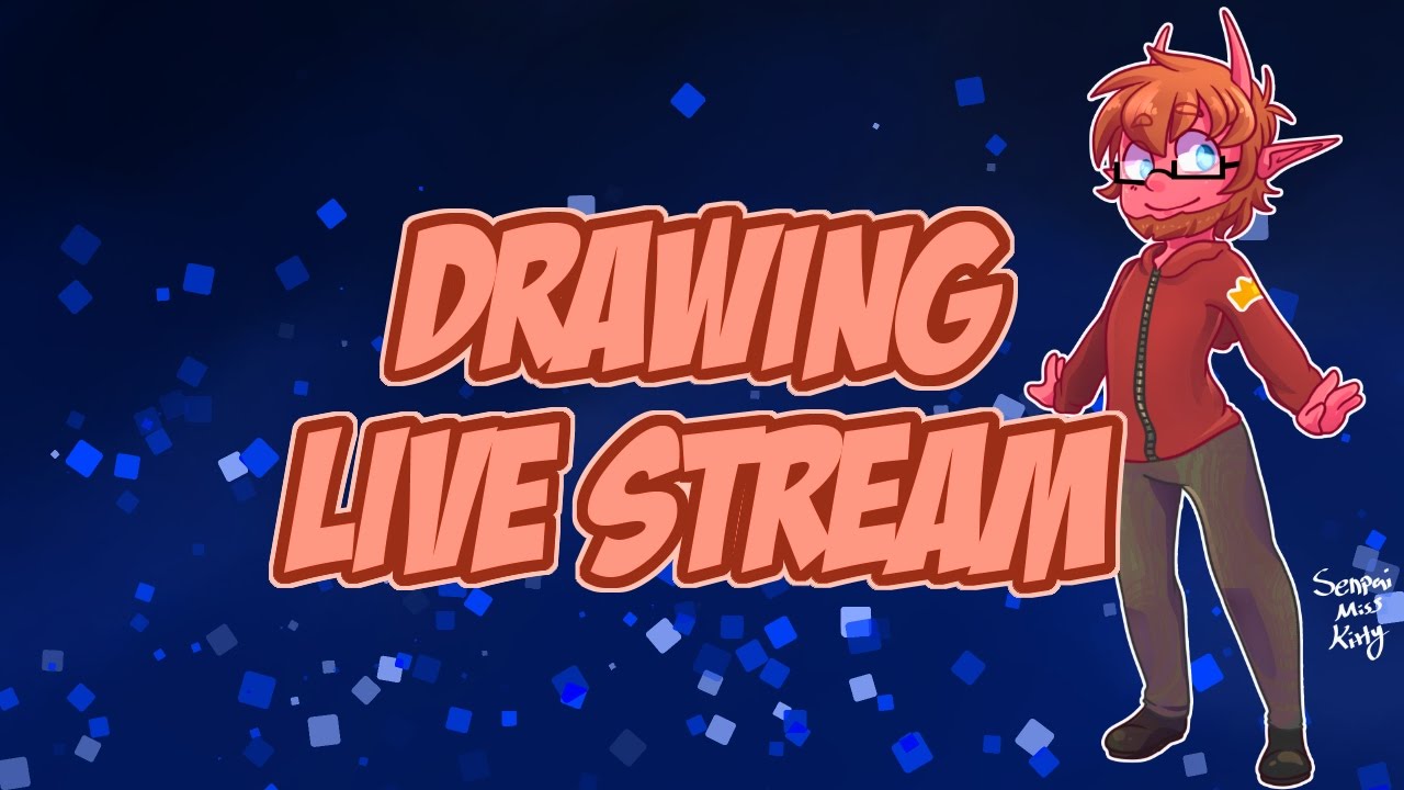 Drawing livestream | Drawing stuff - YouTube