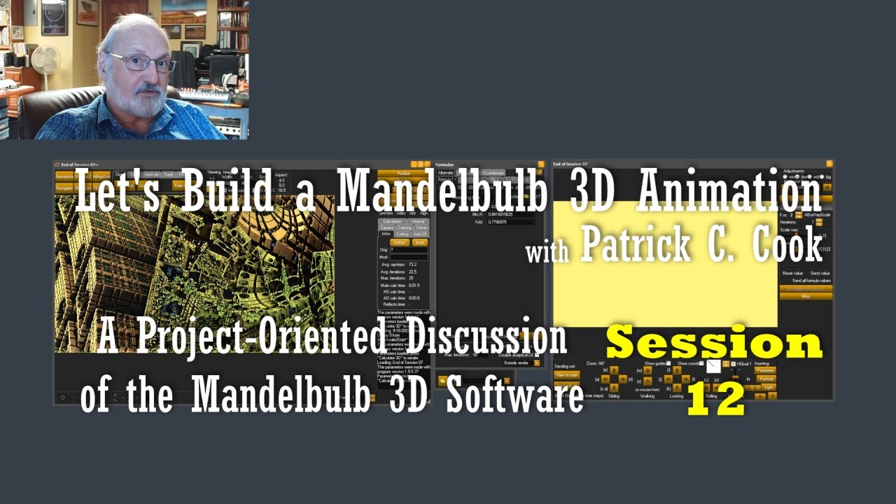 TS1.12 - An example of Mandelbulb 3D application instability - Mandelbulb3D Tutorial Series 1 ...